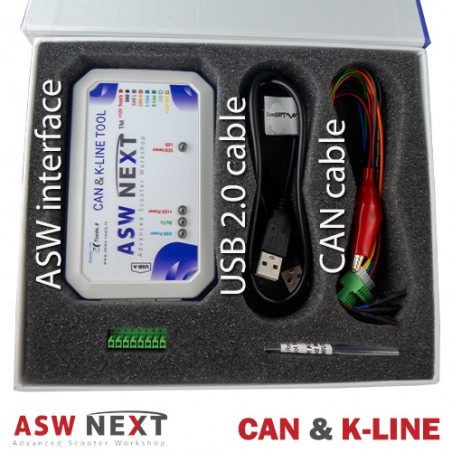 Advanced Scooter Workshop Next - K-Line + CAN