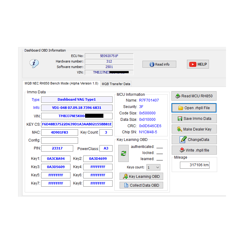 POLDIAG MQB RH850 SET1 (DEVICE+LICENSE)