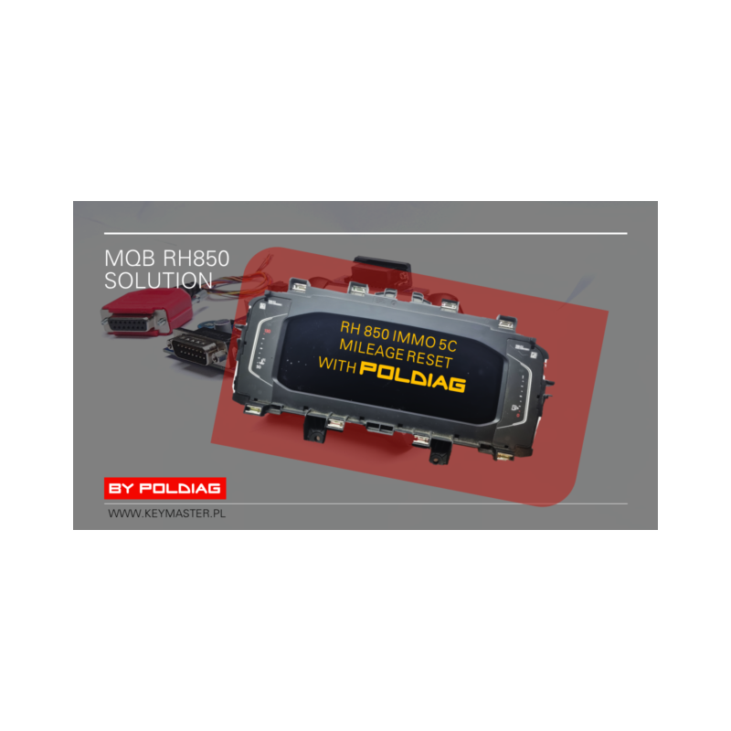 POLDIAG MQB RH850 ZESTAW 1 (URZĄDZENIE+LICENCJA)